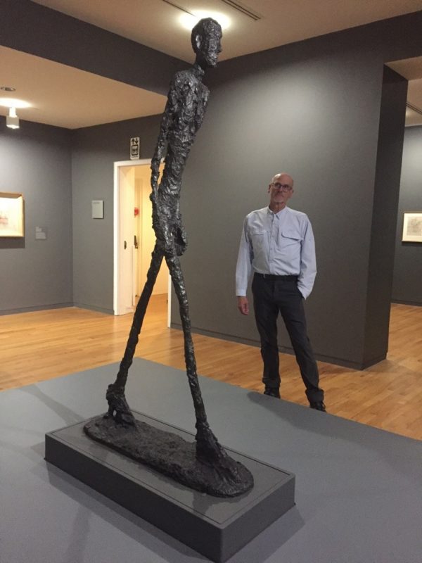 Alberto Giacometti's "Walking Man" | Phil Cantor Photography
